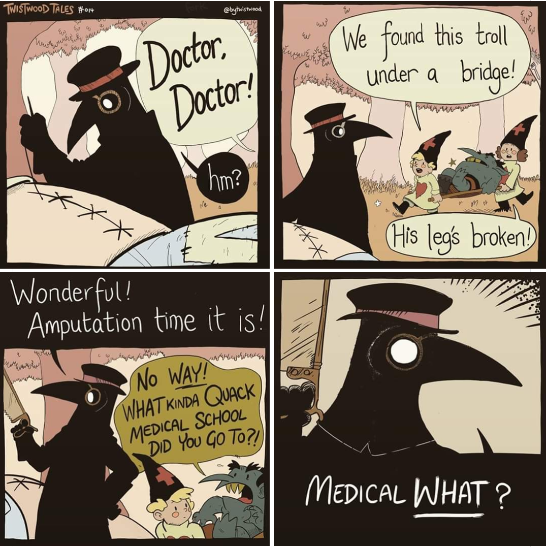 Behind the Beak: Plague Doctor Iconography in 2020 - S Y N A P S I S